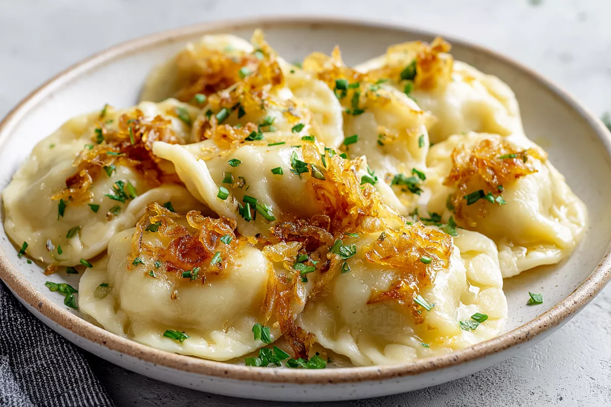 Готовлю постные вареники с картошкой и жареным луком по бабушкиному ...