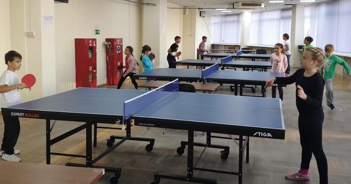 В центре Краснодара открылась тренировочная база для занятий настольным ...